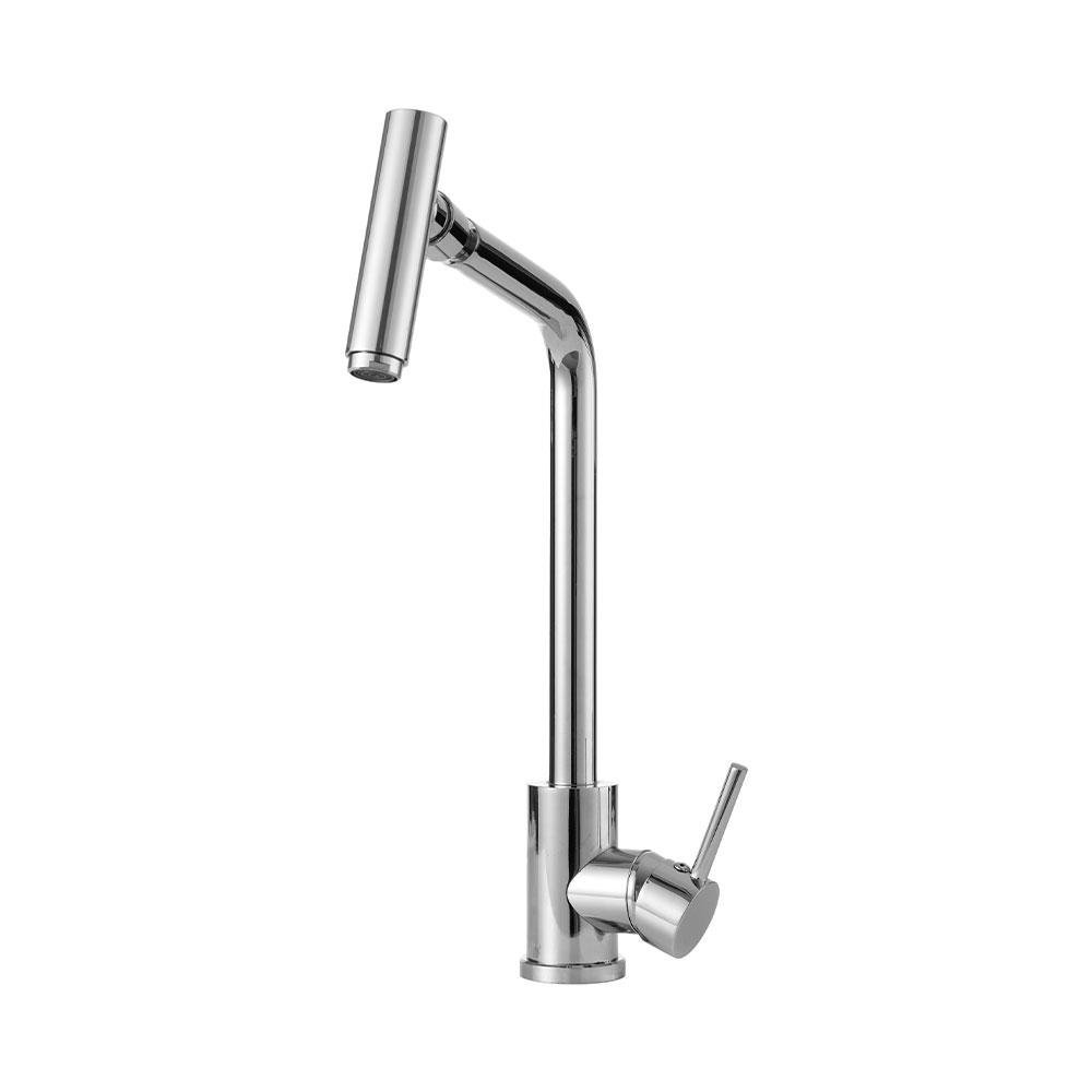 Torneira Para Cozinha Gourmet Misturador Monocomando Aço Inox 304