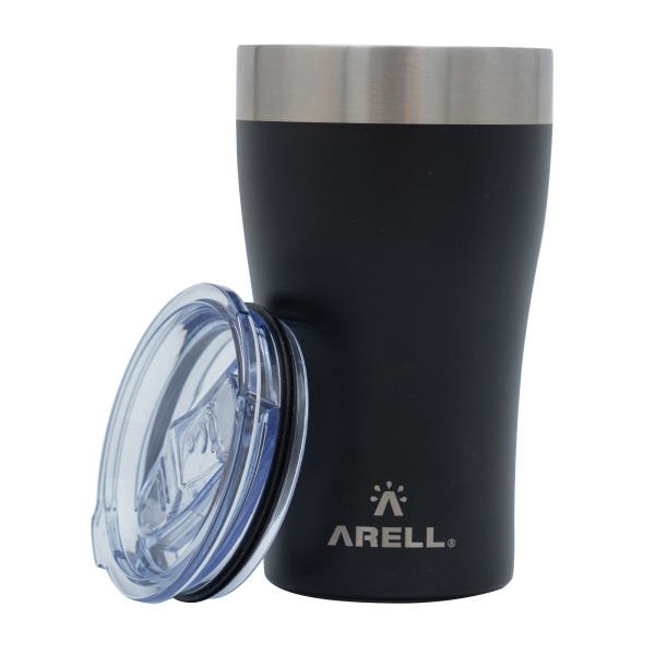 Copo Térmico Arell - Tulip Pint - 500ml - Black Sand | MadeiraMadeira