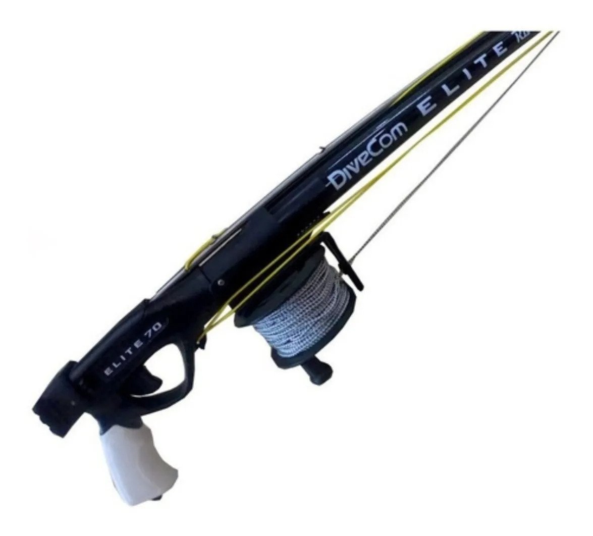 ARBALETE DIVECOM RIVER INOX ELASTICO DUPLO 14MM DIVE COM SHARK DUAL ...