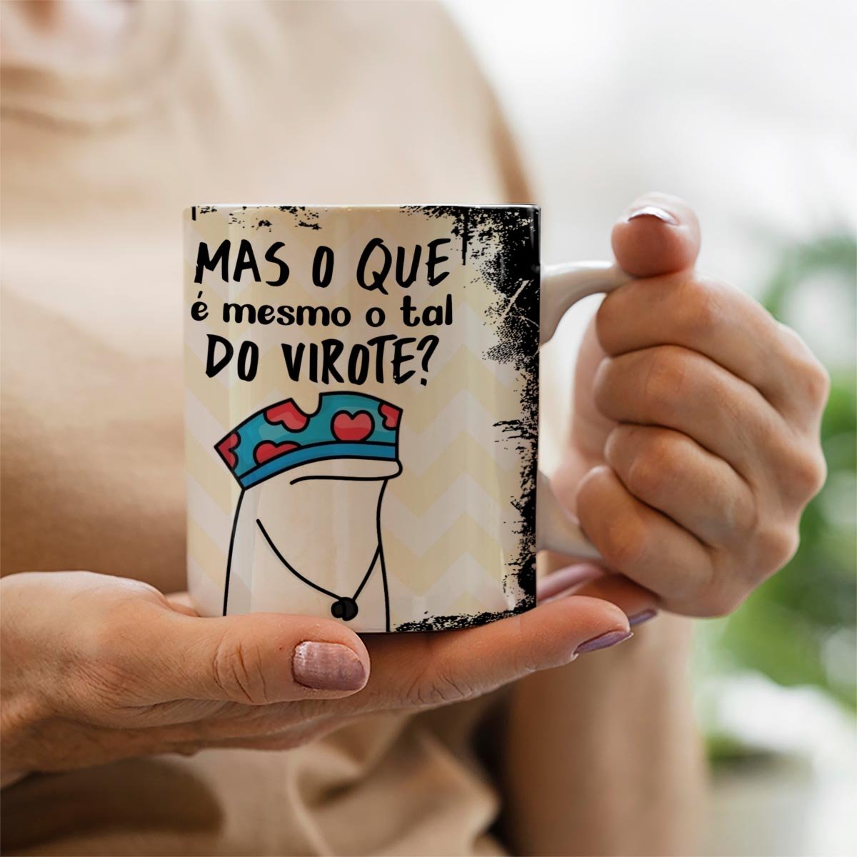 Caneca flork mais o que é o tal de virote | MadeiraMadeira