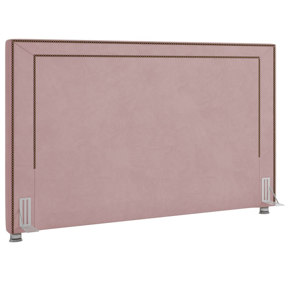 Cabeceira Cama Box Casal 160 Cm P05 Berlim Veludo Rosê - Lyam Lyam ...