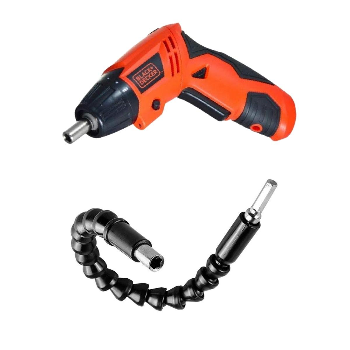 Parafusadeira Black Decker + Extensão Magnética Flexível | MadeiraMadeira