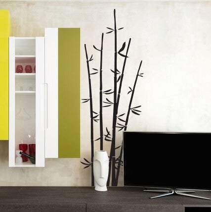 Adesivo de Parede Bamboo - Verde | MadeiraMadeira