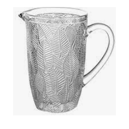 Jarra Leaves Transparente 1,3L ROJEMAC | MadeiraMadeira