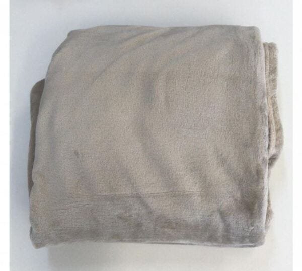 Cobertor Queen Soft Touch Mink Andreza - Palha | MadeiraMadeira