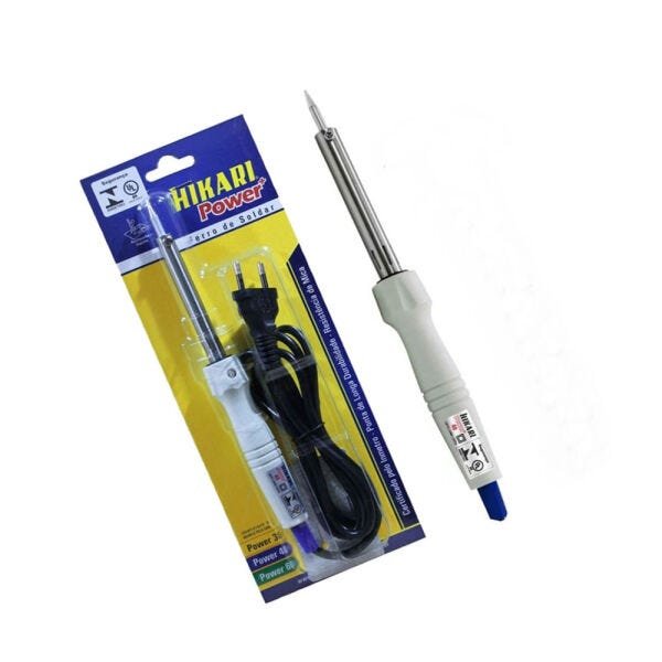 Ferro De Solda Hikari Profissional Power - 40 34w - 127v | MadeiraMadeira