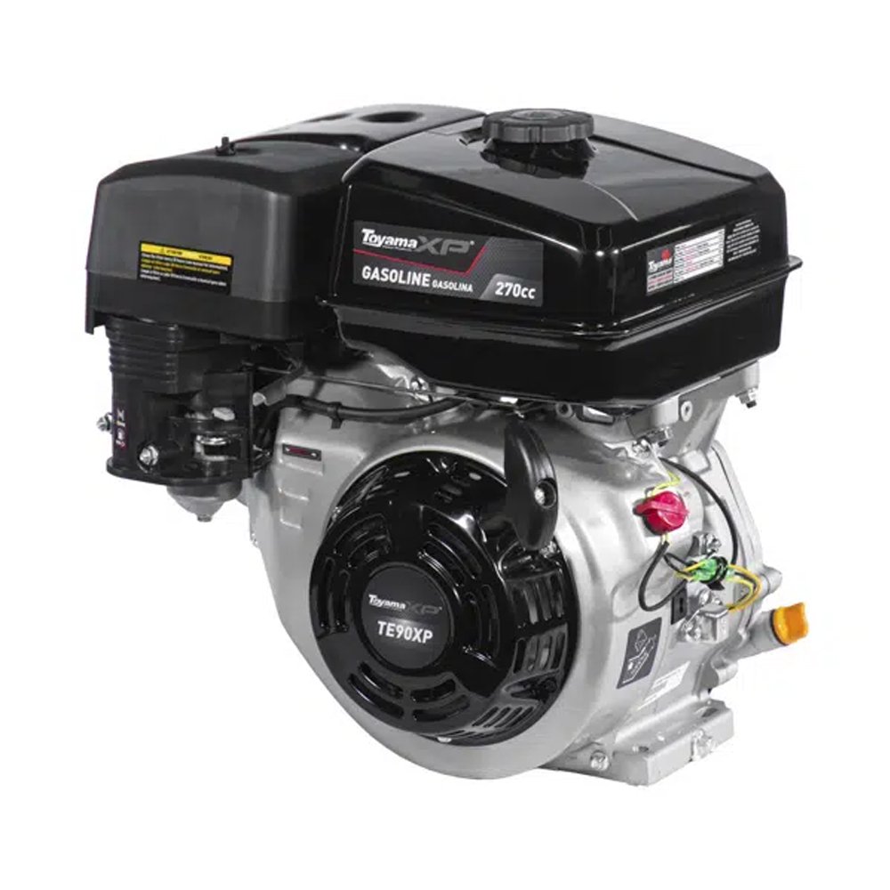 Motor a Gasolina Toyama Te-90xp 4 Tempos 9hp 270cc Multiuso Partida Manual e Sensor de Óleo ...