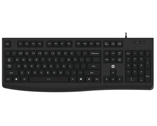 Teclado HP Inc USB K200 PRETO (K200) | MadeiraMadeira