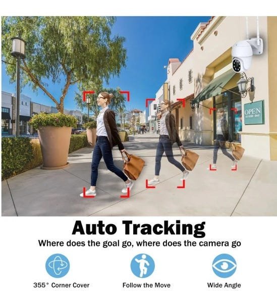 Câmera IP Ipc360 Prova D'Água Infravermelho Externa Wifi HD ...