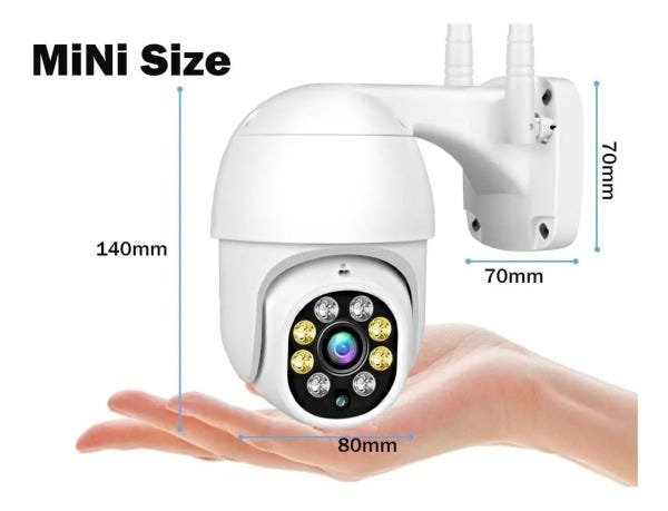 Câmera IP Ipc360 Prova D'Água Infravermelho Externa Wifi HD ...