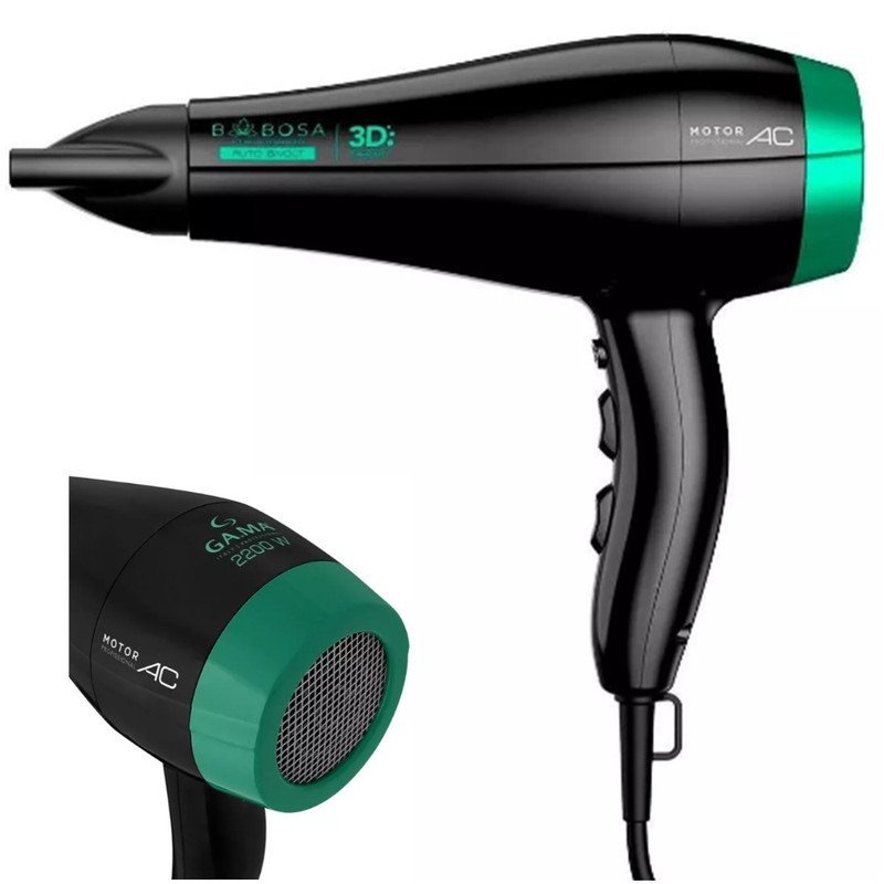 Secador Profissional 3d 2200w Para seca os cabelos | MadeiraMadeira