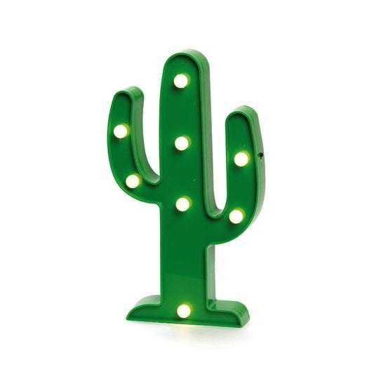 Luminoso Cacto com Led Verde | MadeiraMadeira