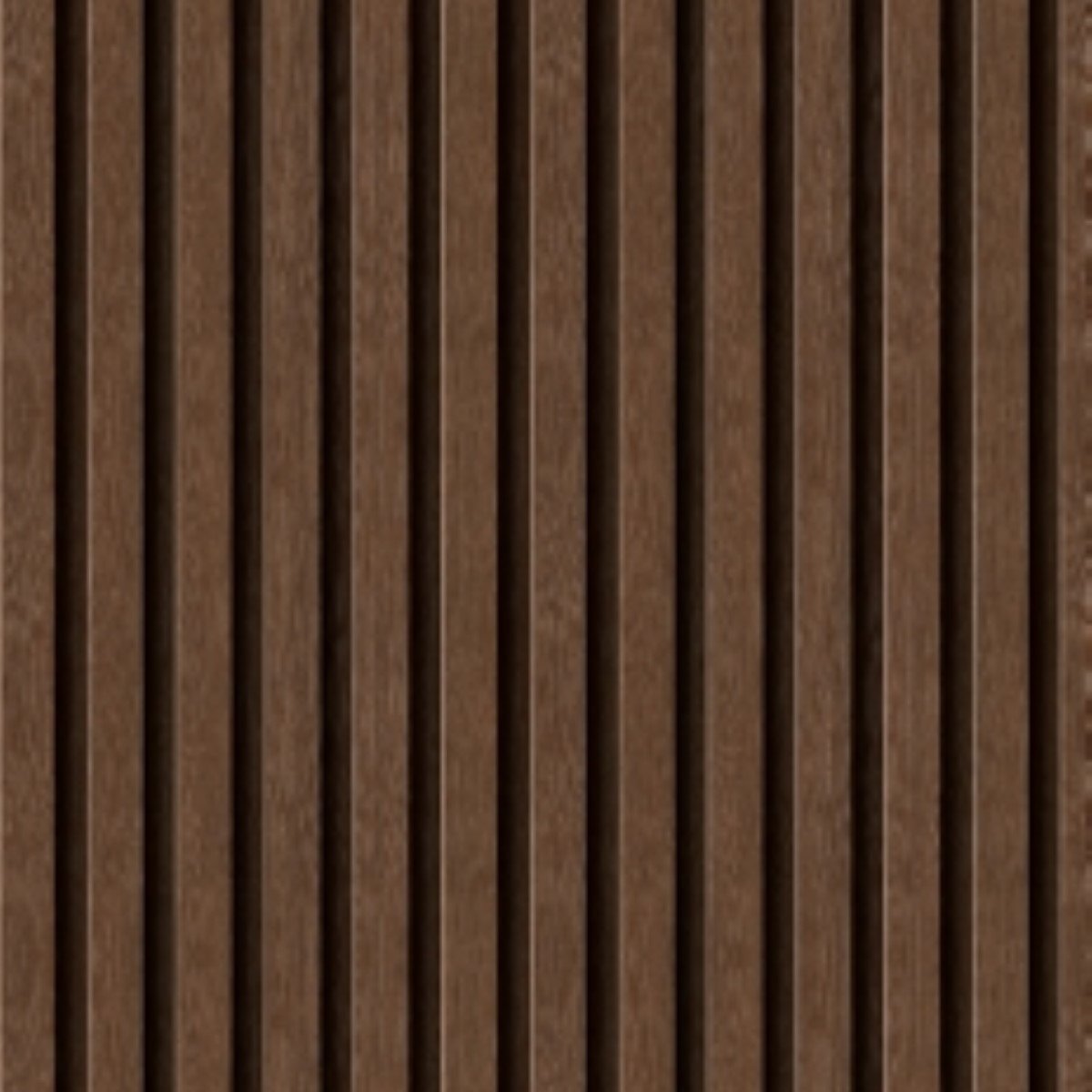 Papel de Parede Ripado fino Tipo Madeira Peroba Escura 3m | MadeiraMadeira