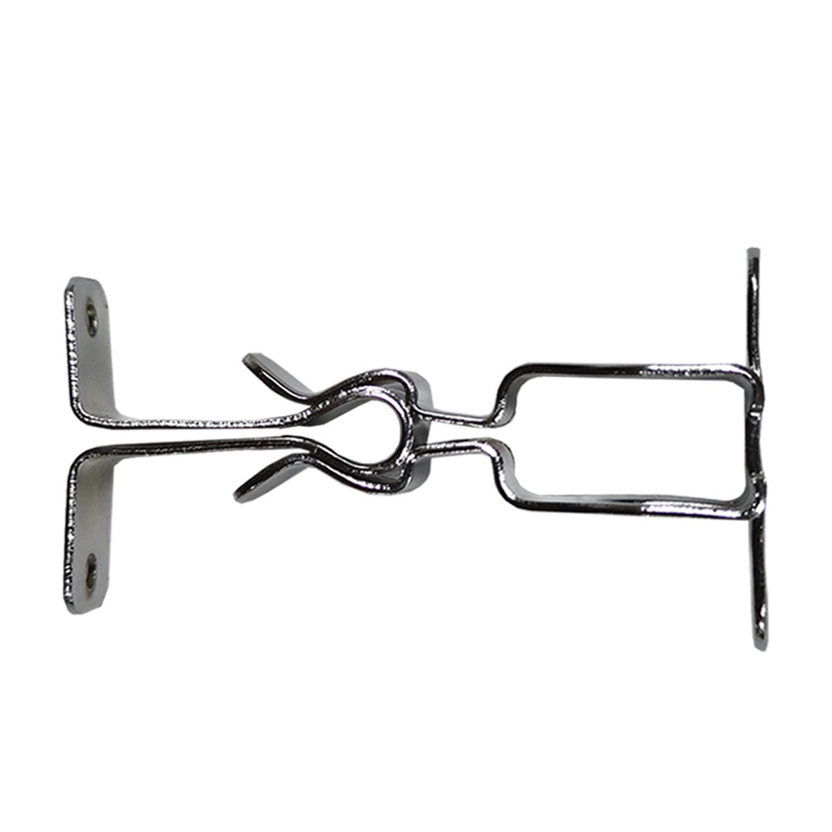 5 Batedor Para Porta Fixador de Parede Aço Carbono Soprano | MadeiraMadeira
