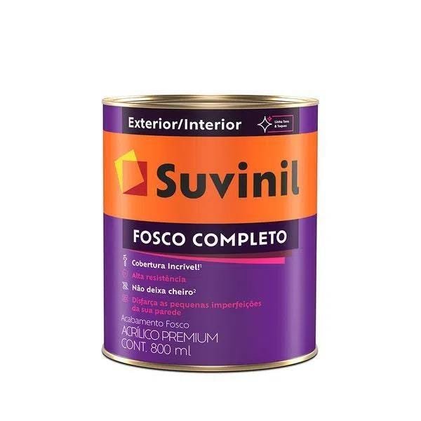 Suvinil Tinta Acrilica Fosca Premium Elefante 800Ml. | MadeiraMadeira