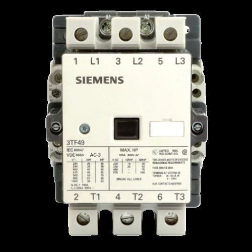 CONTATOR 3TF49 22-0AN1 85A 2NA+2NF 220V | MadeiraMadeira
