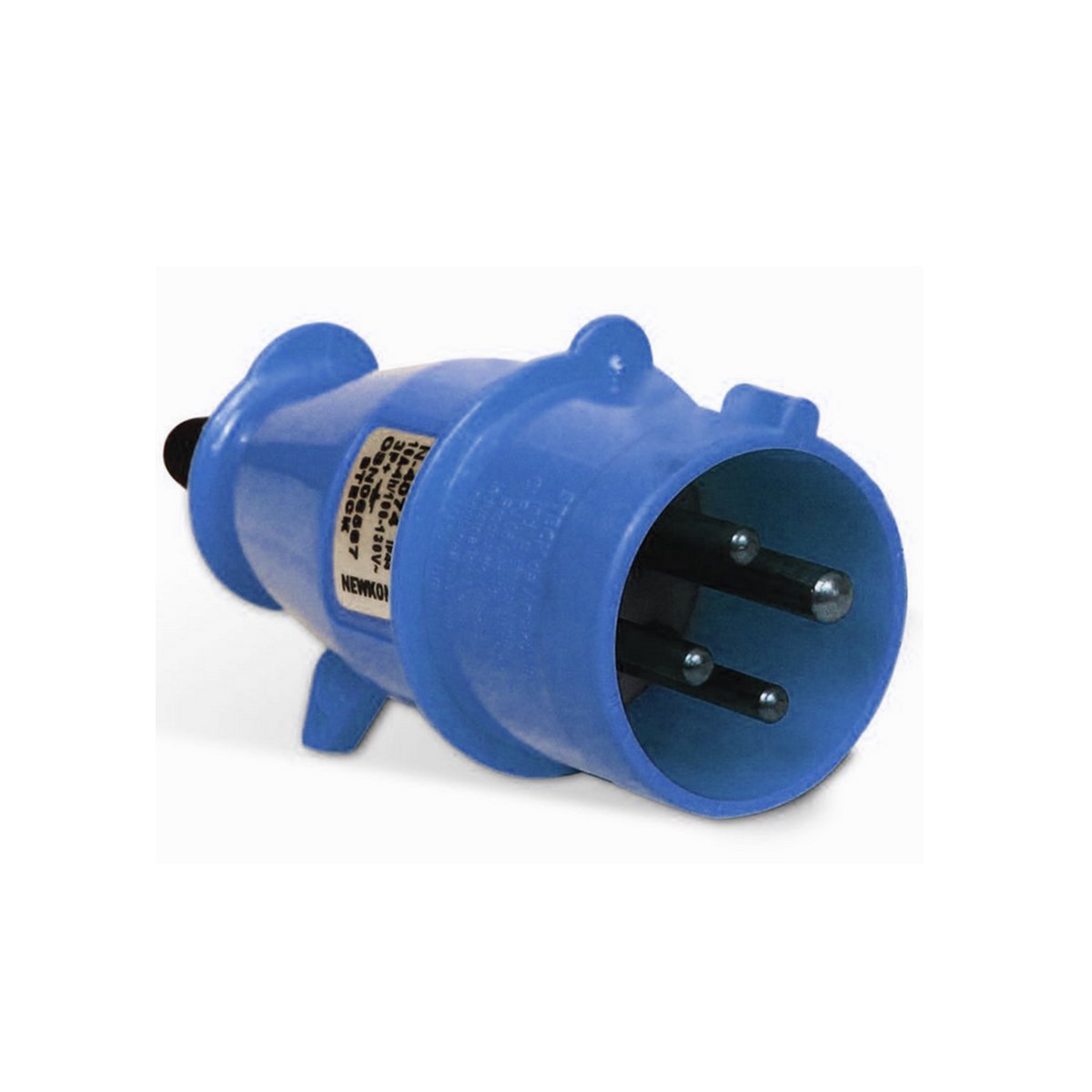 Plug Macho Poliamida 32A 220/240V Azul 9H Ip44 Steck | MadeiraMadeira
