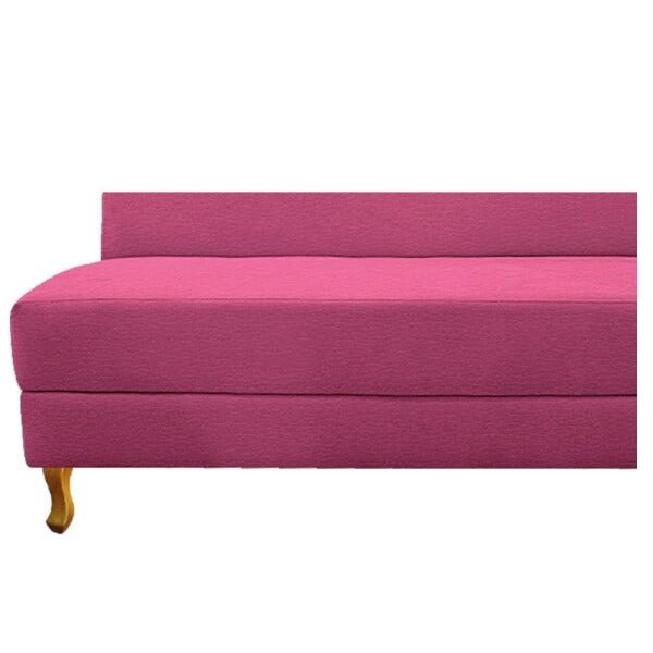 Recamier Divã Valéria 185cm Lado Esquerdo Corano Pink | MadeiraMadeira