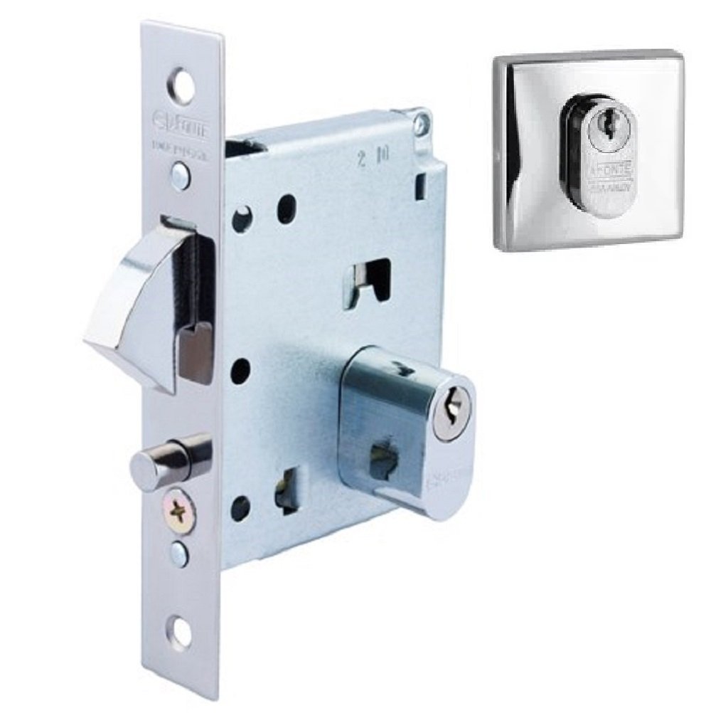 Fechadura 222n 45mm para Portas de Correr - Bico de Papagaio Lafonte Lafonte Assa Abloy 222n ...