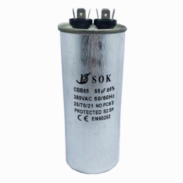 Capacitor 55Uf 380V | MadeiraMadeira