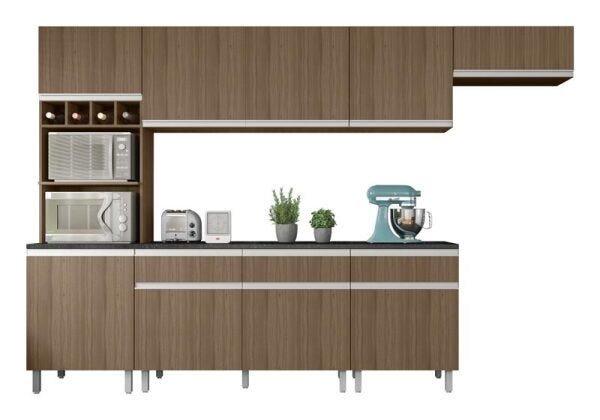 Cozinha Vancouver 9 Portas Montana - Madine | MadeiraMadeira