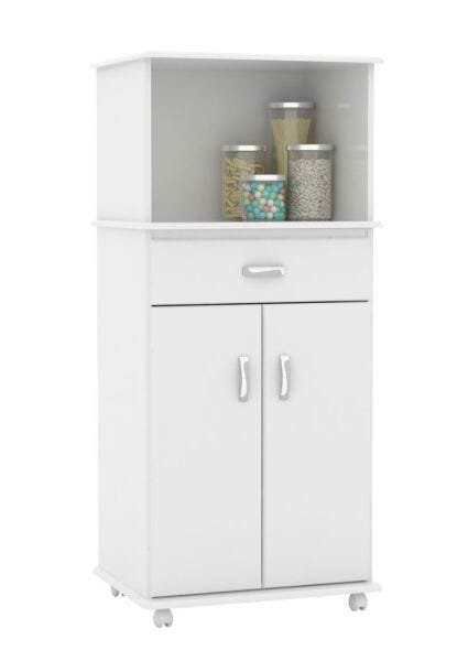 Armário Multiuso Flex Branco - Ej Móveis | MadeiraMadeira