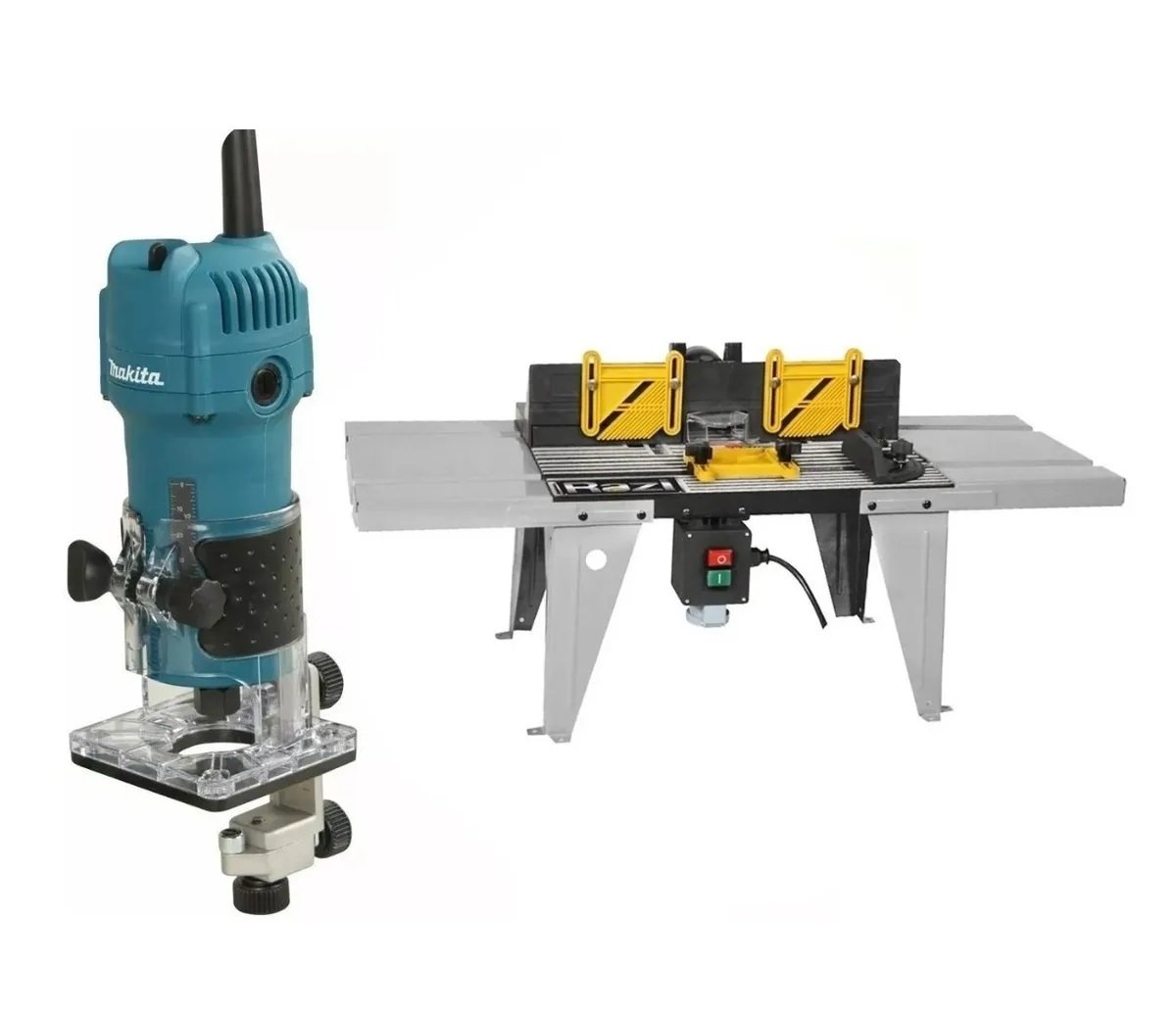 Tupia Manual Laminados 06mm 1/4" 3709 Makita + Mesa Tupia | MadeiraMadeira