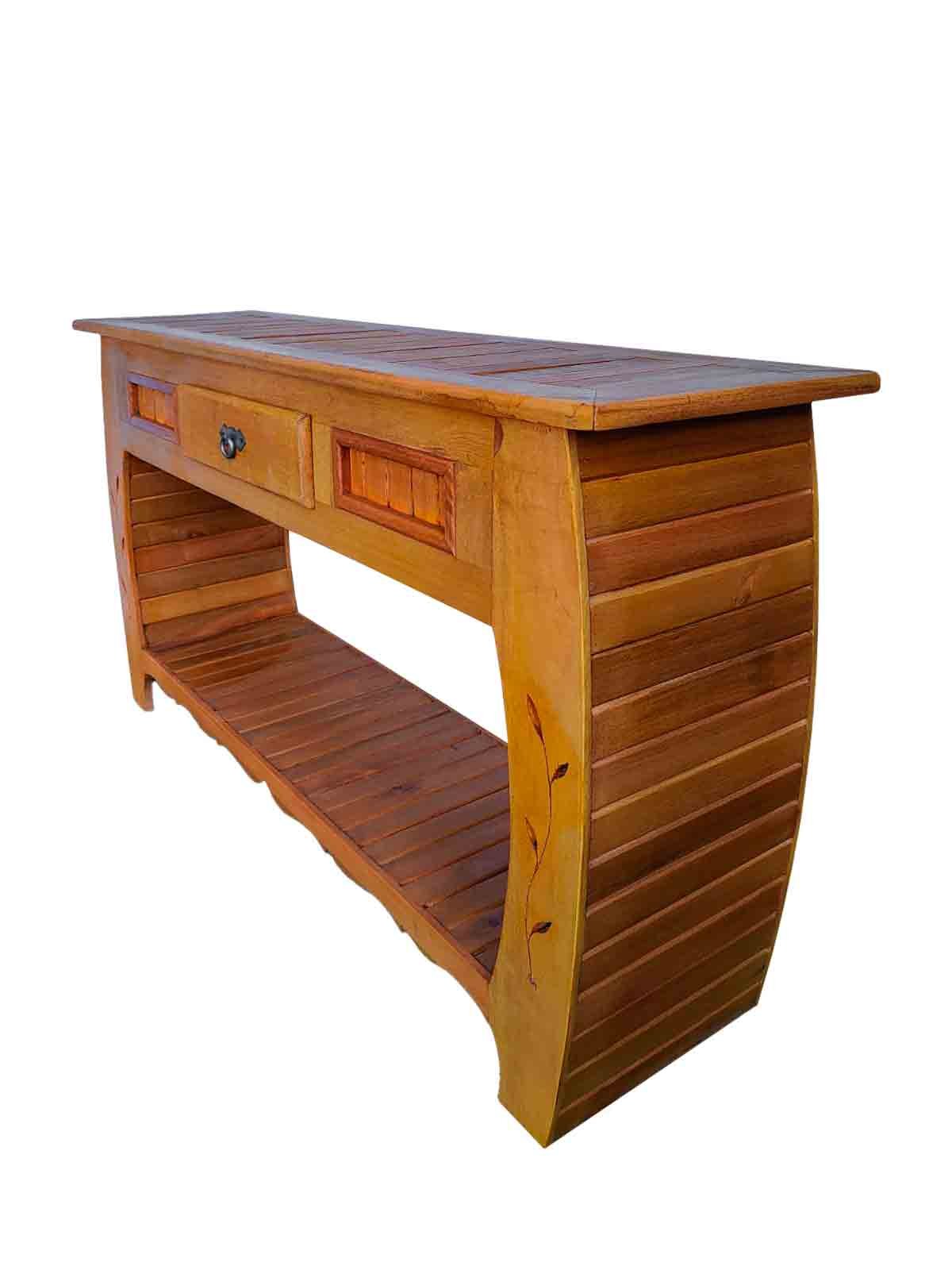 Aparador Rustico Italian 1,5m Madeira de Demoliçao Natural | MadeiraMadeira