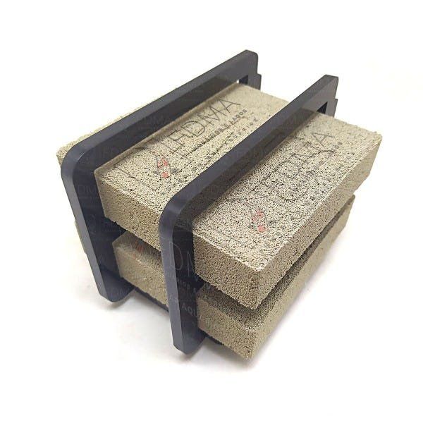 Suporte para Mídias Cerâmicas 2x Bloco 10x10x2,5 Bio Block | MadeiraMadeira