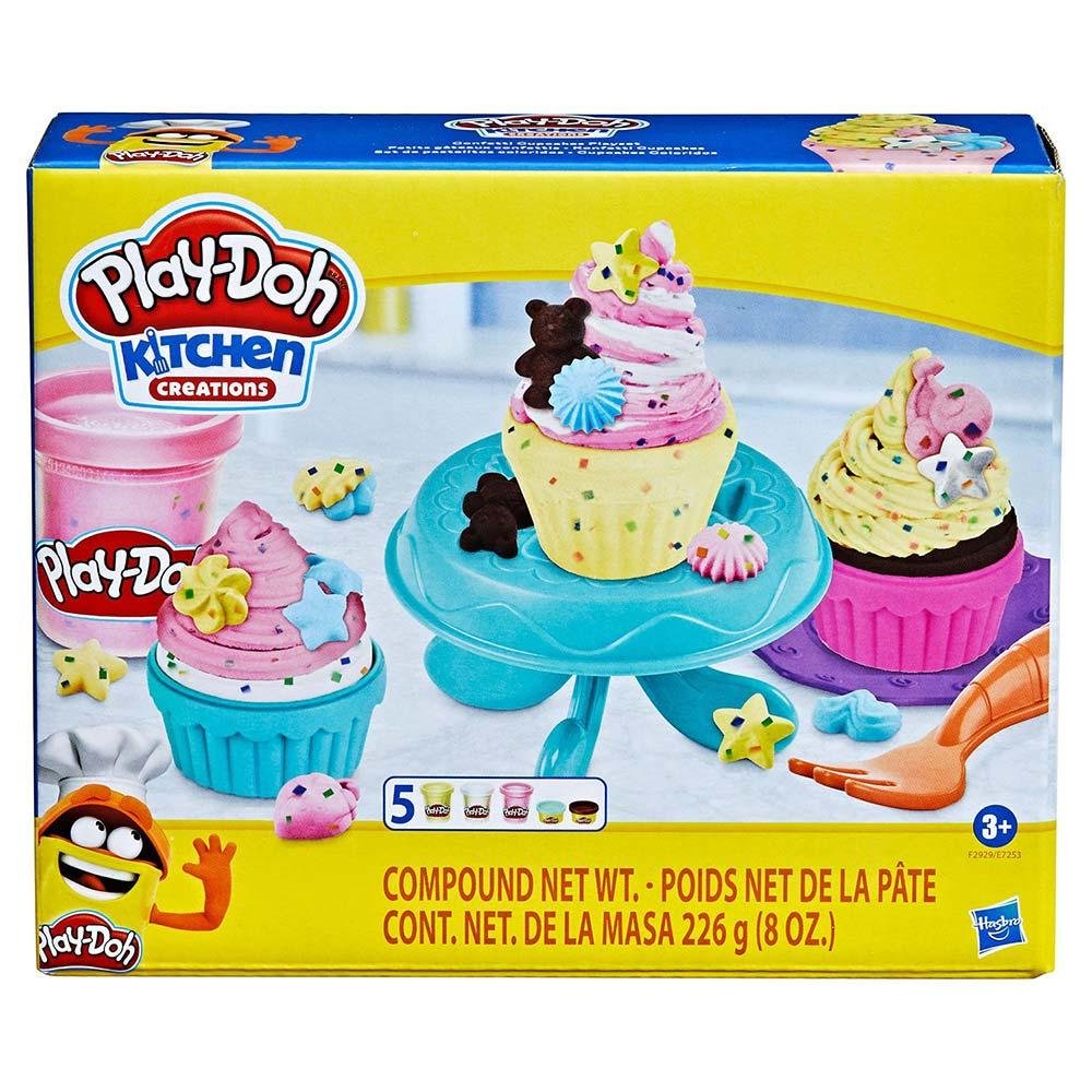 Massa de Modelar - Play-Doh Kitchen Creations - Cupcakes Coloridos ...