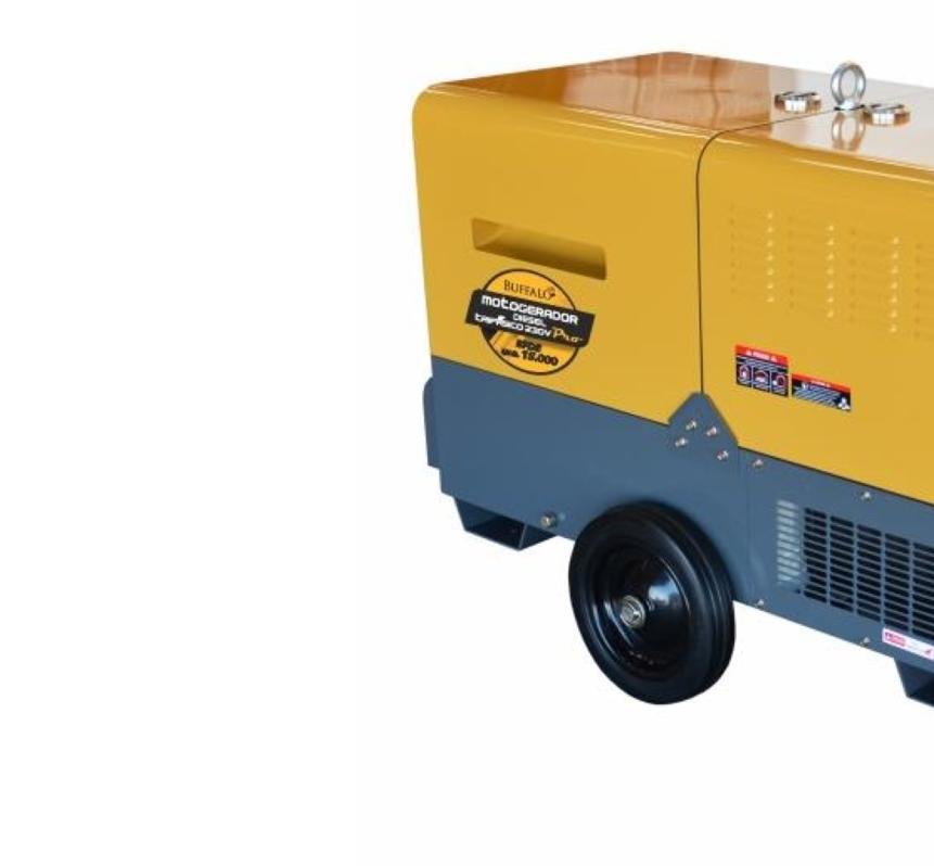Motogerador Diesel Buffalo 15kva Cabinado Trifásico 380v Partida ...