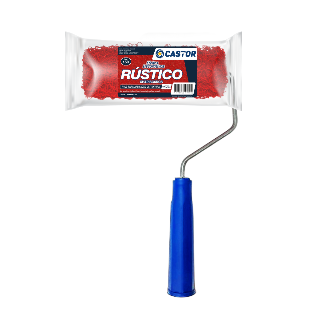 Rolo De Textura Efeito Rústico 15 Cm Ccabo Castor Madeiramadeira