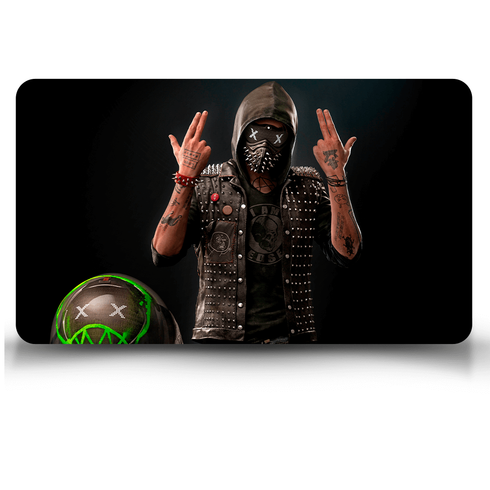 Mouse Pad Gamer Watch Dogs 2 Dedsec Personagem Império da Impressão ...