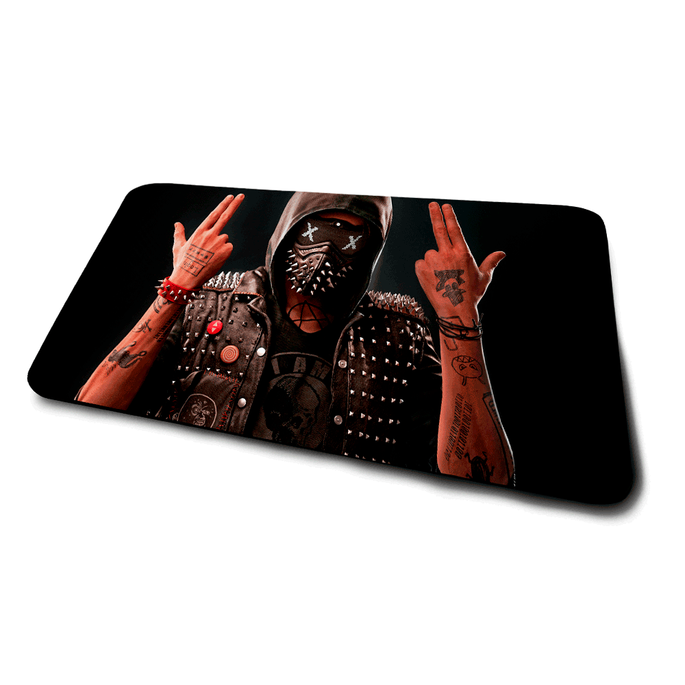 Mouse Pad Gamer Watch Dogs 2 Dedsec Personagem Império da Impressão ...