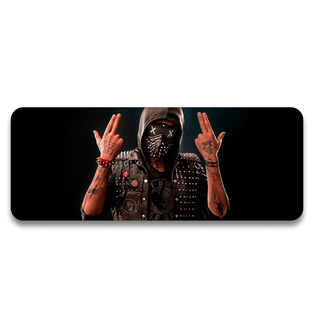 Mouse Pad Gamer Watch Dogs 2 Dedsec Personagem Império da Impressão ...