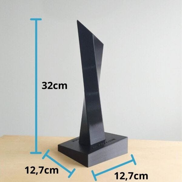 Escultura The Object (O Objeto) - Led Zeppelin Presence - 32cm altura ...