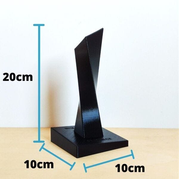 Escultura The Object (O Objeto) - Led Zeppelin Presence - 20cm altura ...