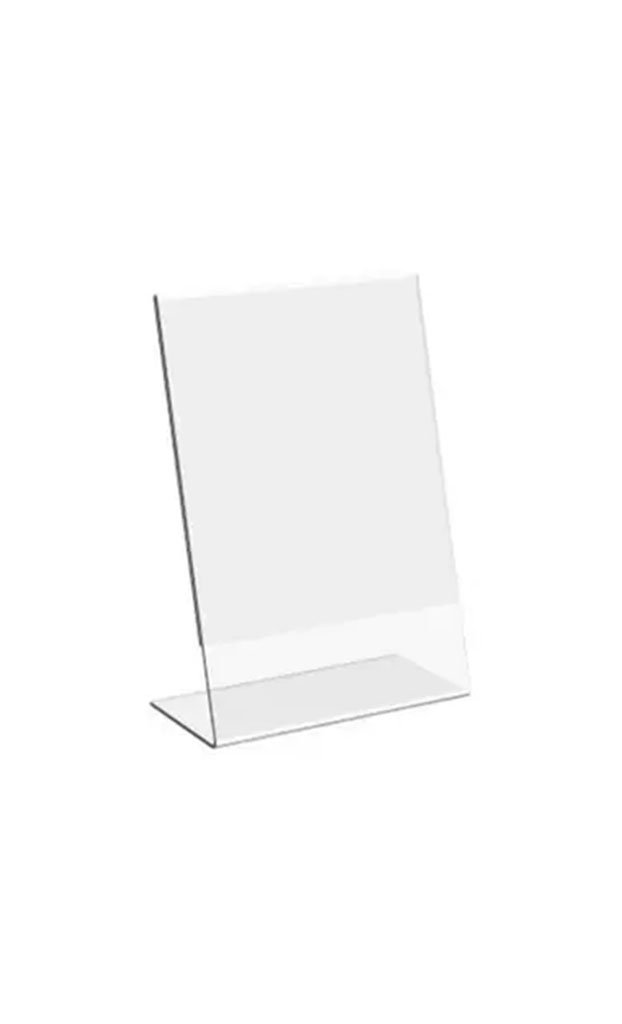 Display A4 Parede Vertical Em Acrílico Cristal | MadeiraMadeira