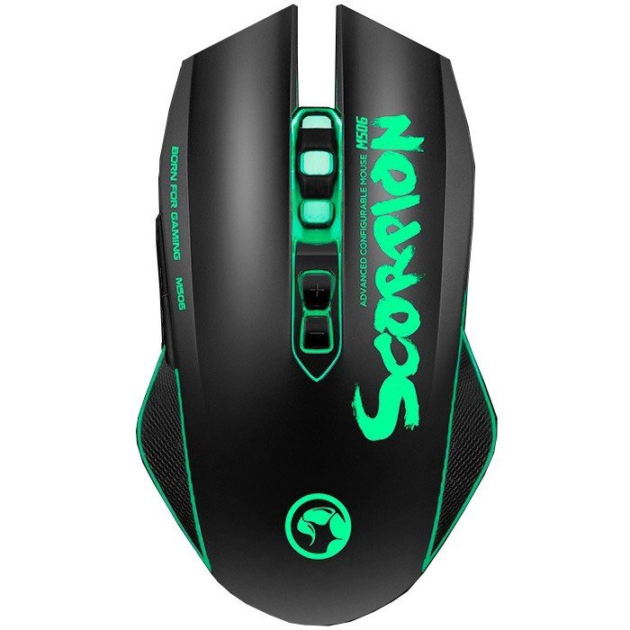 Mouse Gamer Marvo M506 Wired 4000 DPI, 7 Botões Led RGB 7 Cores ...