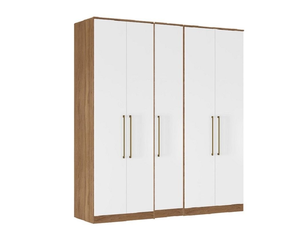 Roupeiro Modulado Irlanda 5 Portas 6 Gavetas e Prateleiras - Amendola ...