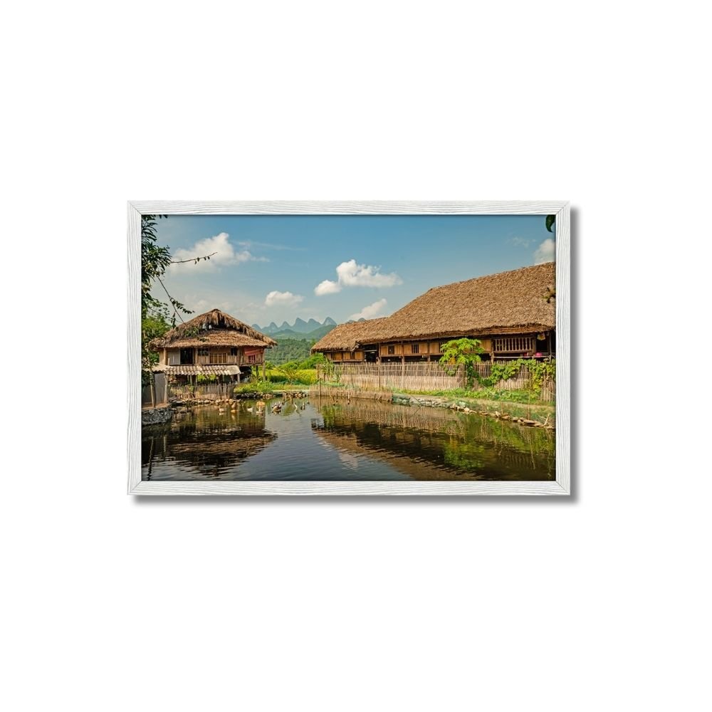Quadro Decorativo Casa Bambu: Mod. 0365 Collor-ink Mod.0365 50 X 75cm ...