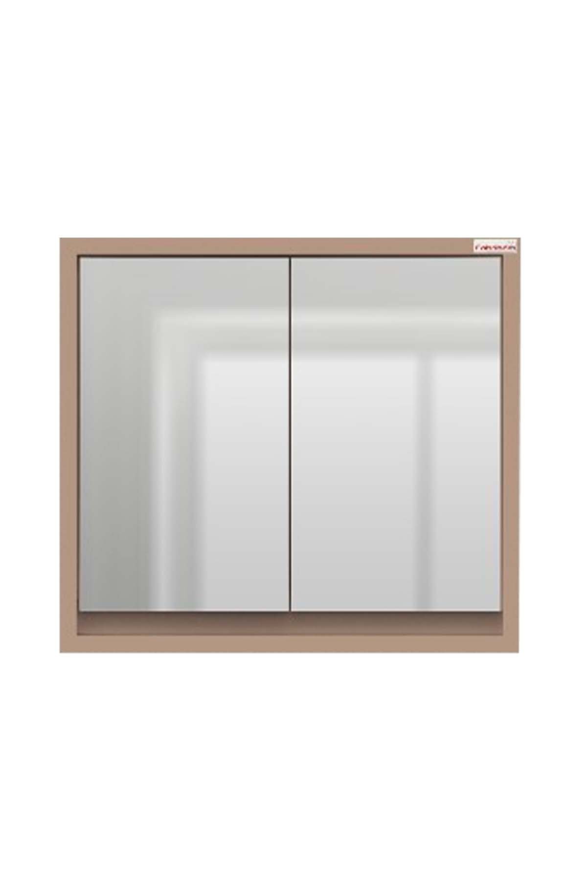 Espelheira para Banheiro Alice 2 Portas | MadeiraMadeira