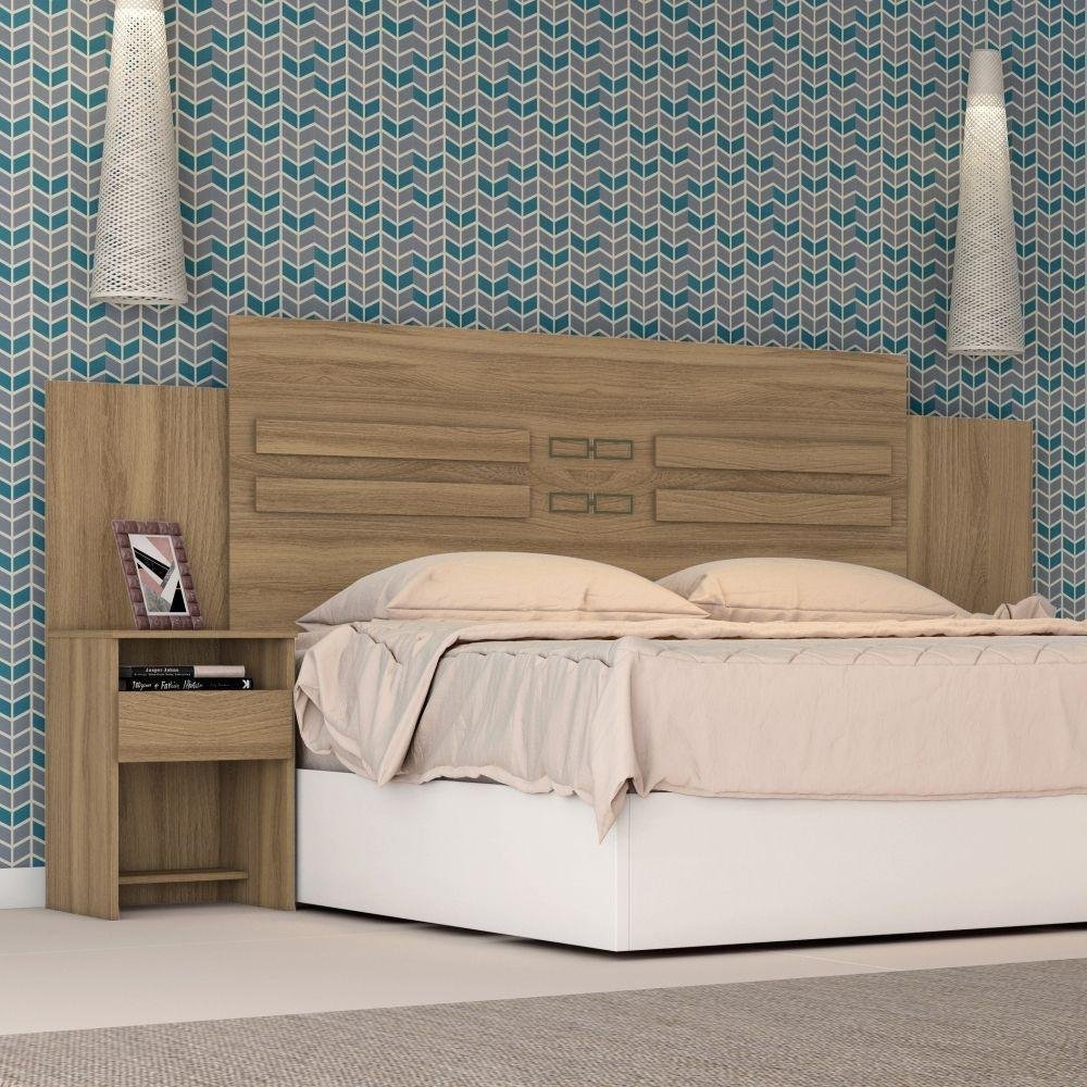 Cabeceira Casal Agar Amendola | MadeiraMadeira