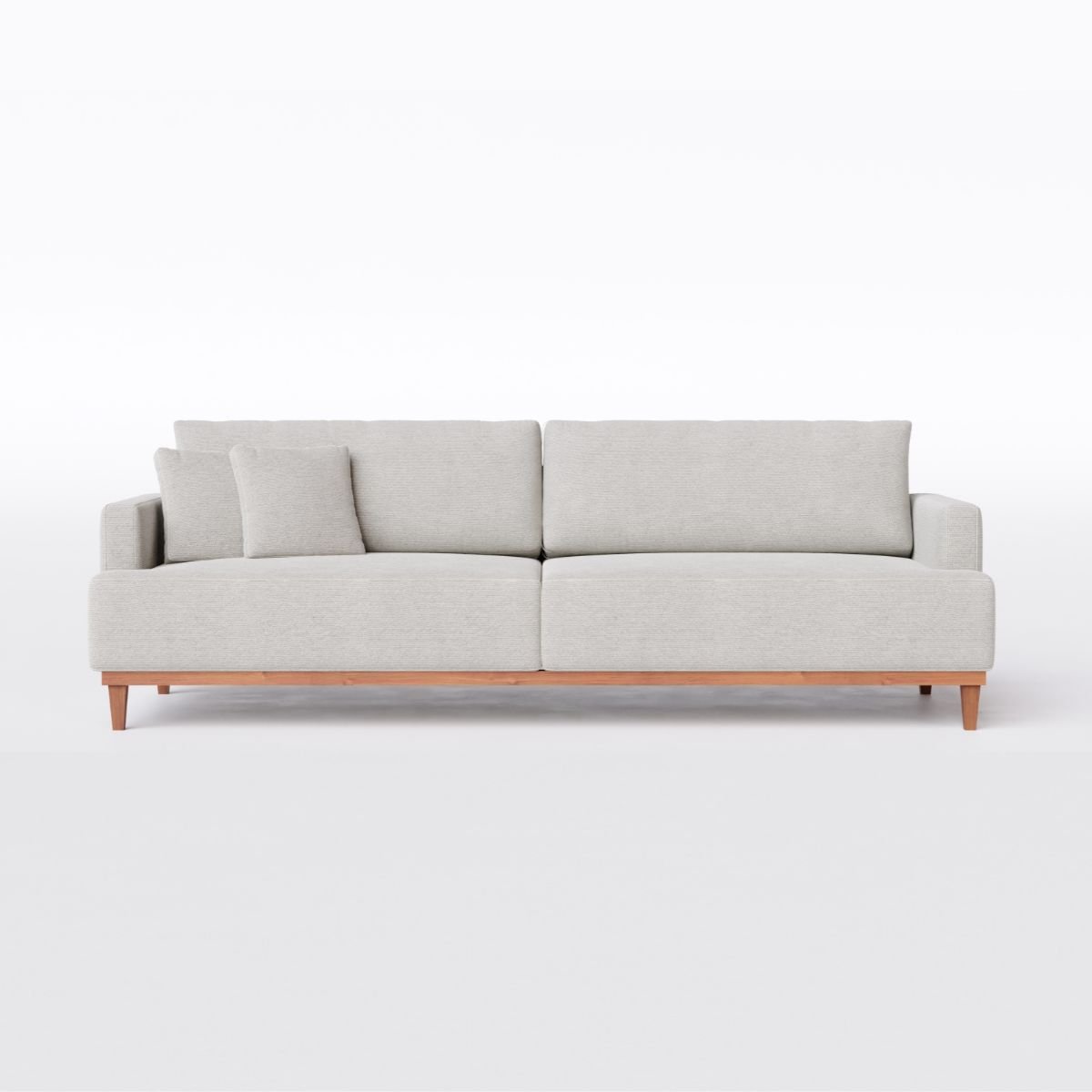 Sofá Doha 1,78m em Linho Safira Off White - Home Mobily | MadeiraMadeira
