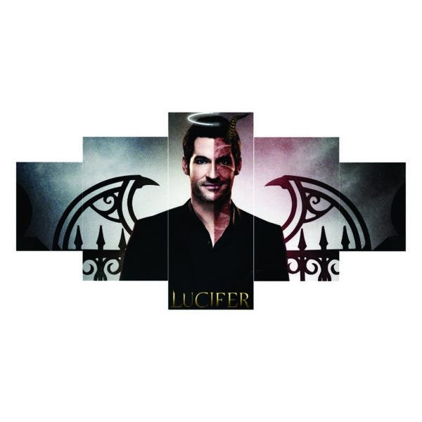 Quadro Mosaico - Lucifer - 150 x 70 cm | MadeiraMadeira