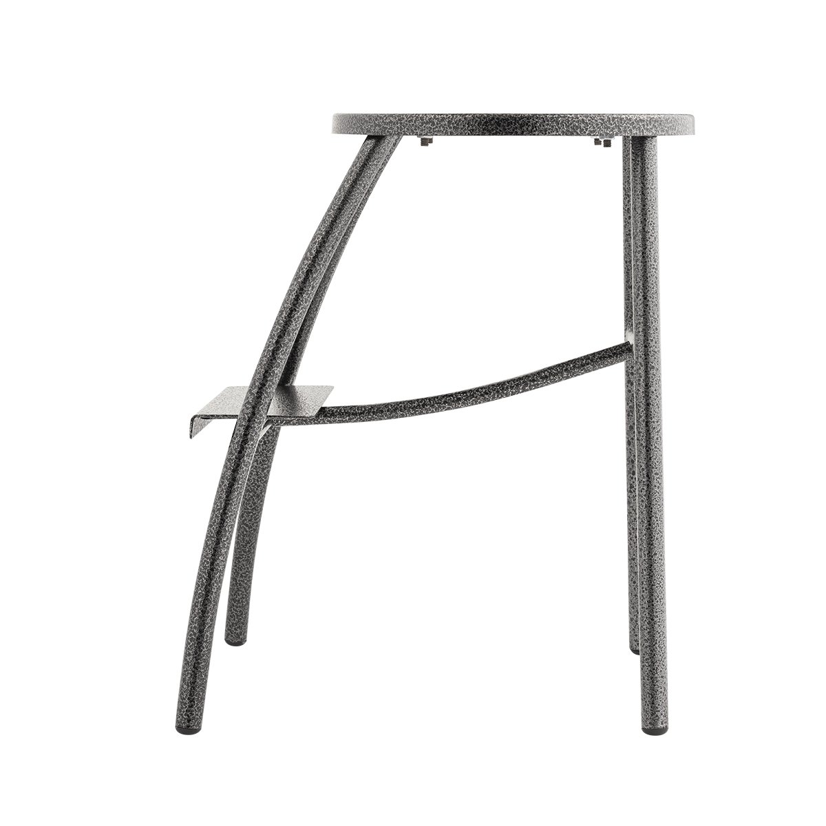 BANQUETA MULTIUSO 52 CURVA Plic Mobiliário Banqueta Multiuso 52 Linha Curva Preto Craqueado ...