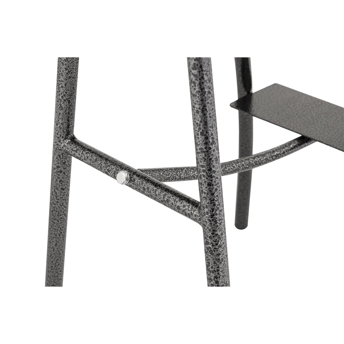 BANQUETA MULTIUSO 52 CURVA Plic Mobiliário Banqueta Multiuso 52 Linha Curva Preto Craqueado ...