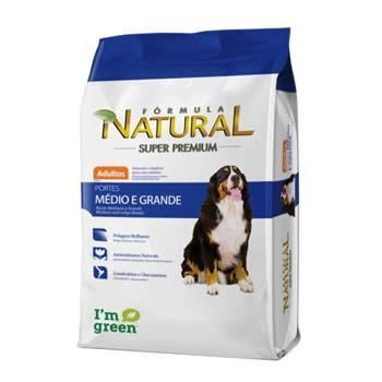 Fórmula Natural Cães Adultos Porte Médio e Grande - 15kg | MadeiraMadeira
