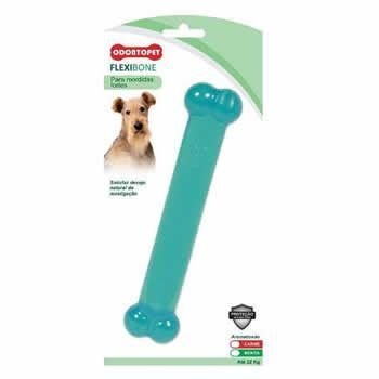 Flexi Bone Osso Cães Mordida Forte até 22Kg - Carne | MadeiraMadeira