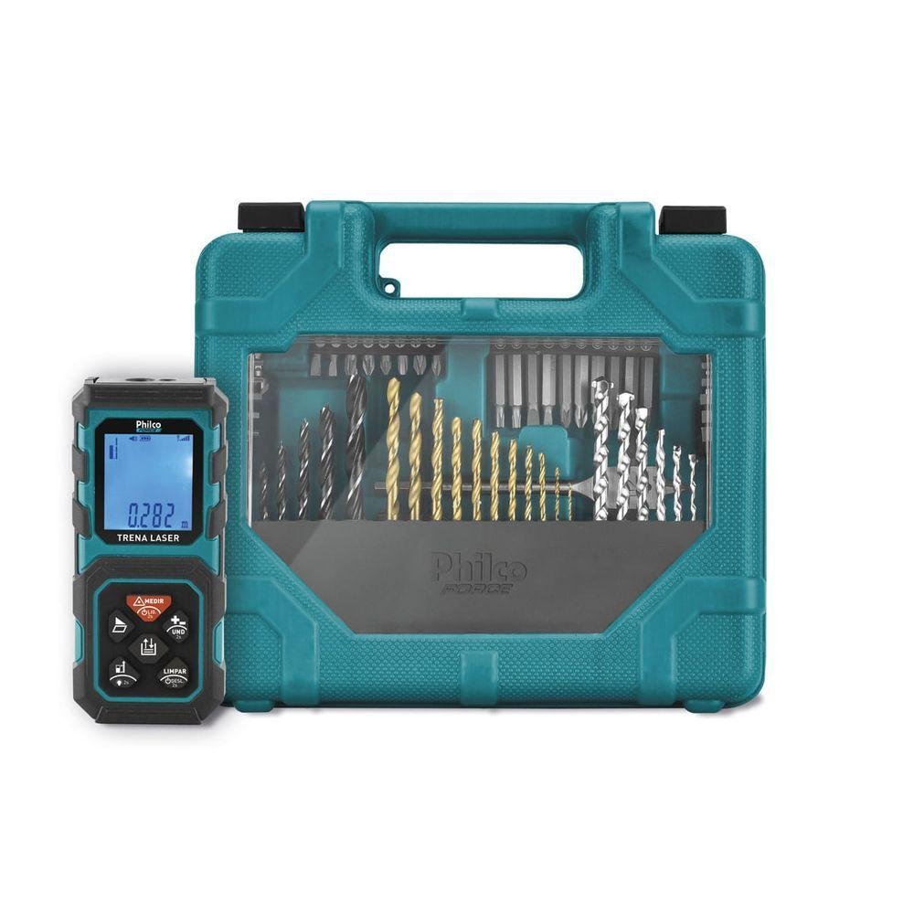 Kit Ferramentas Philco Pkf01 + Trena Laser Ptl01 | MadeiraMadeira